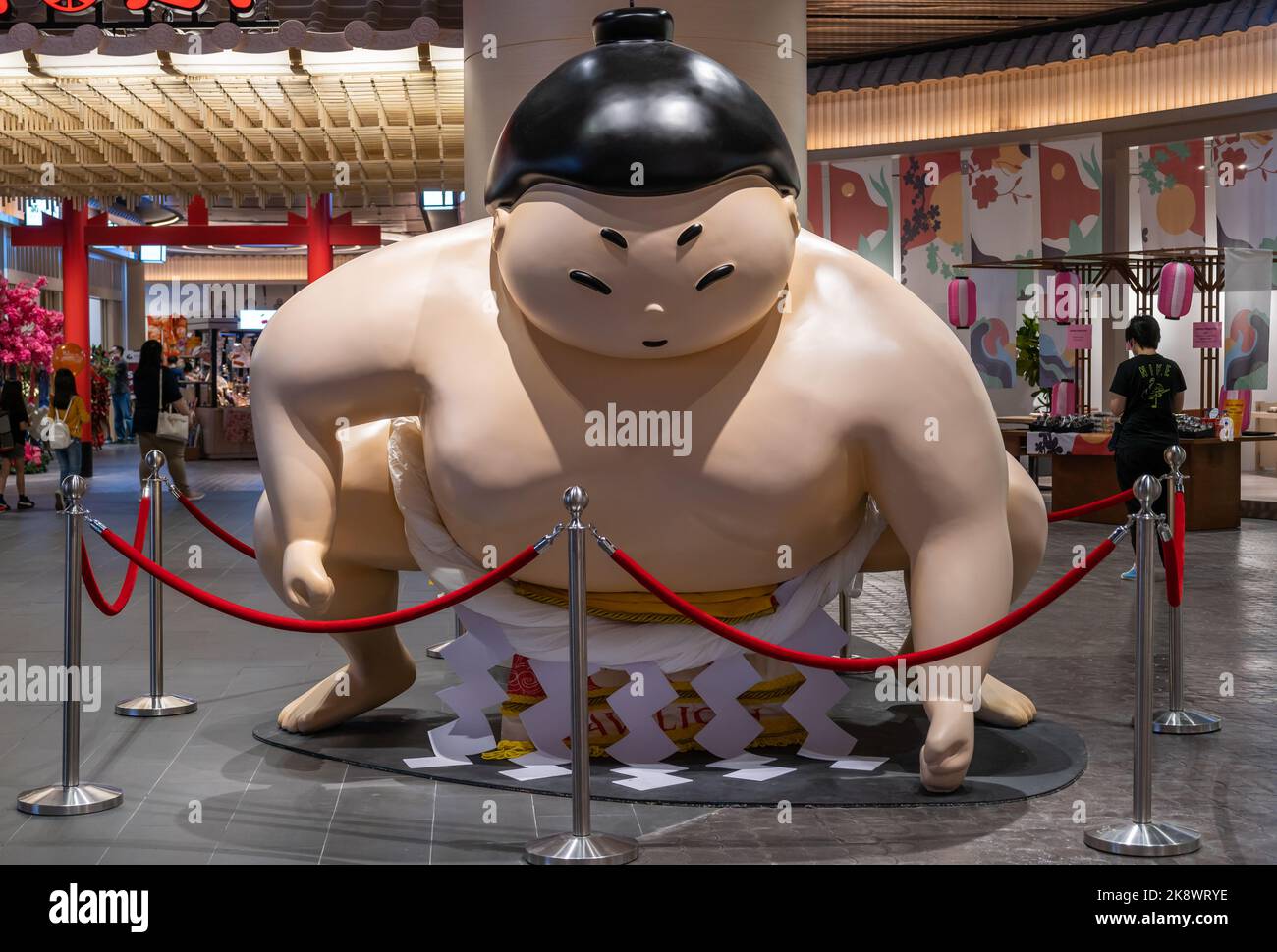 Kuala Lumpur,Malaysia - October 24,2022 : Sumo sculpture at the ...