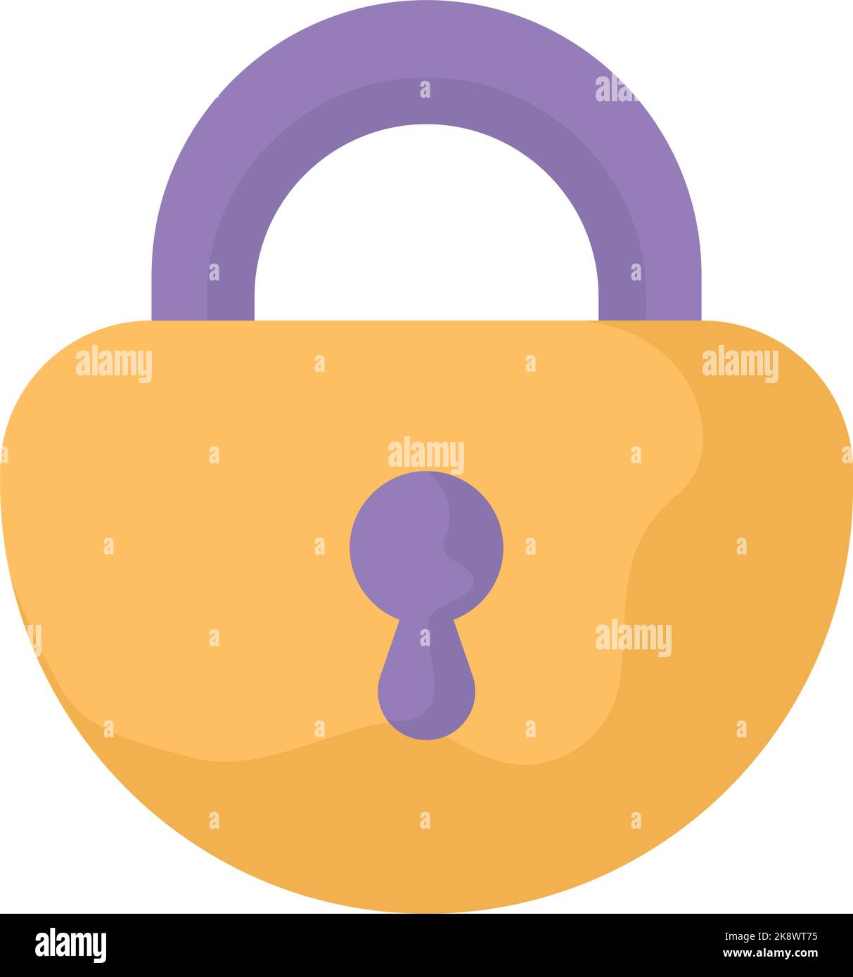 cute padlock design Stock Vector Image & Art - Alamy