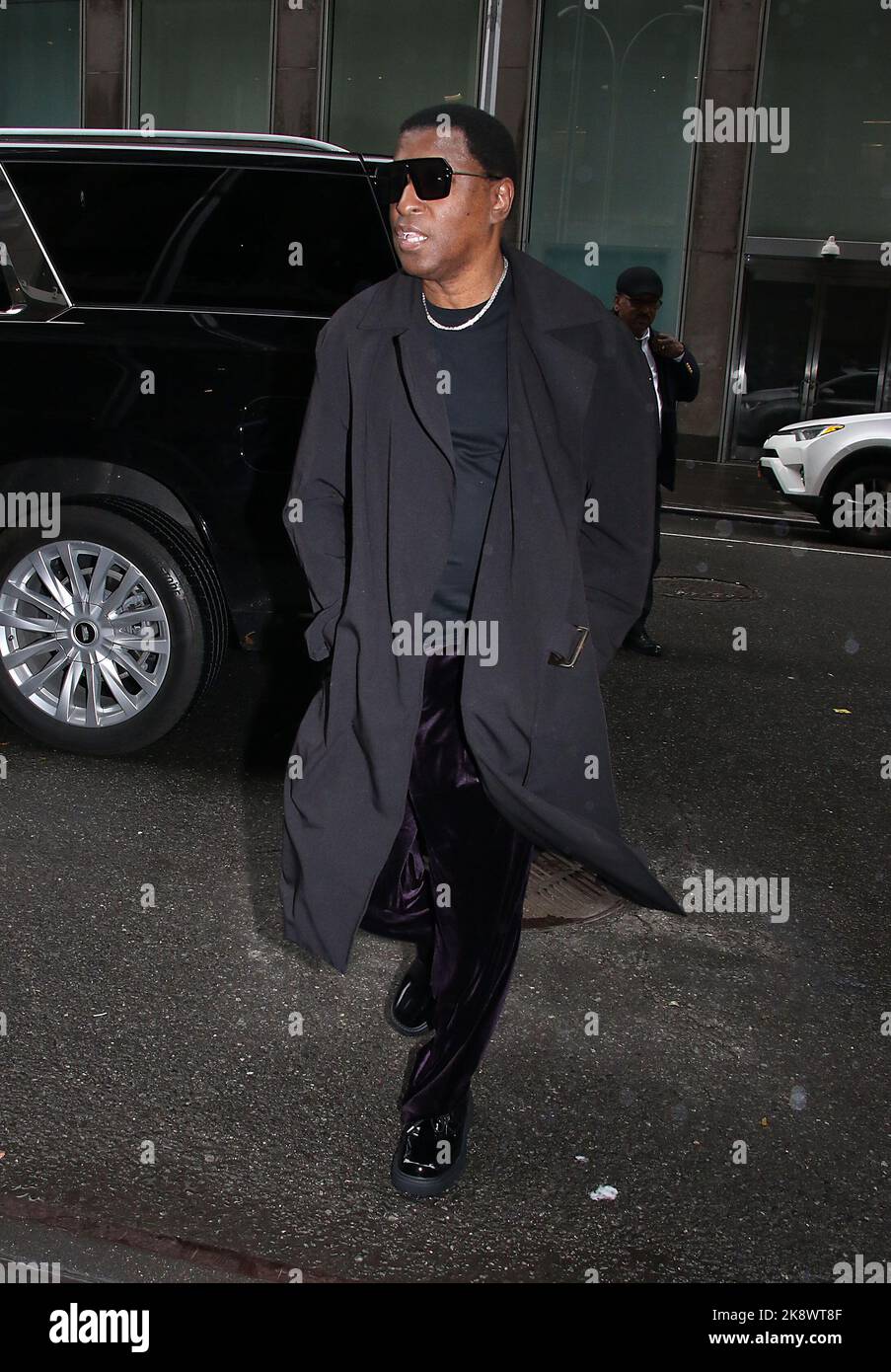 Celebrites At SiriusXM -PICTURED: Babyface Edmonds -LOCATION: New York ...