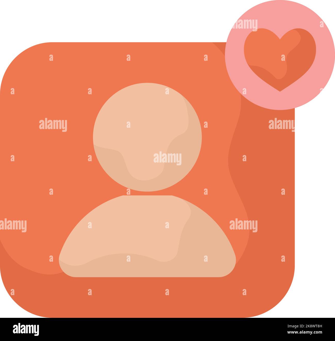 orange contact icon Stock Vector Image & Art - Alamy