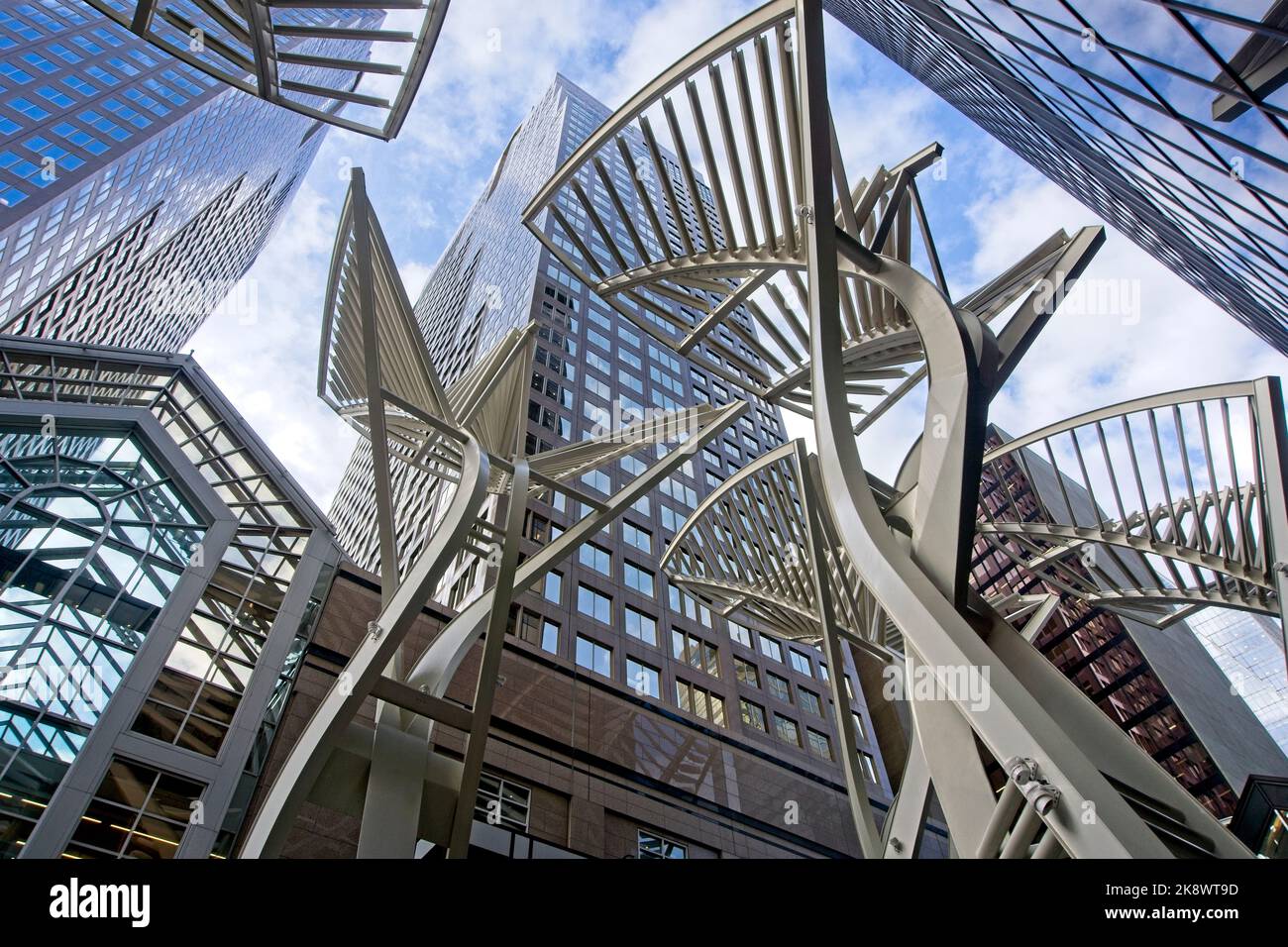 The Galleria Trees Downtown Calgary Alberta Stock Photo - Alamy