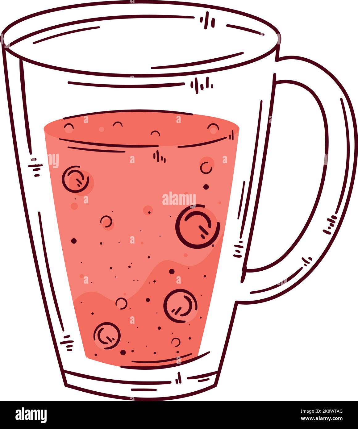 fresh pink detox jar icon Stock Vector Image & Art - Alamy