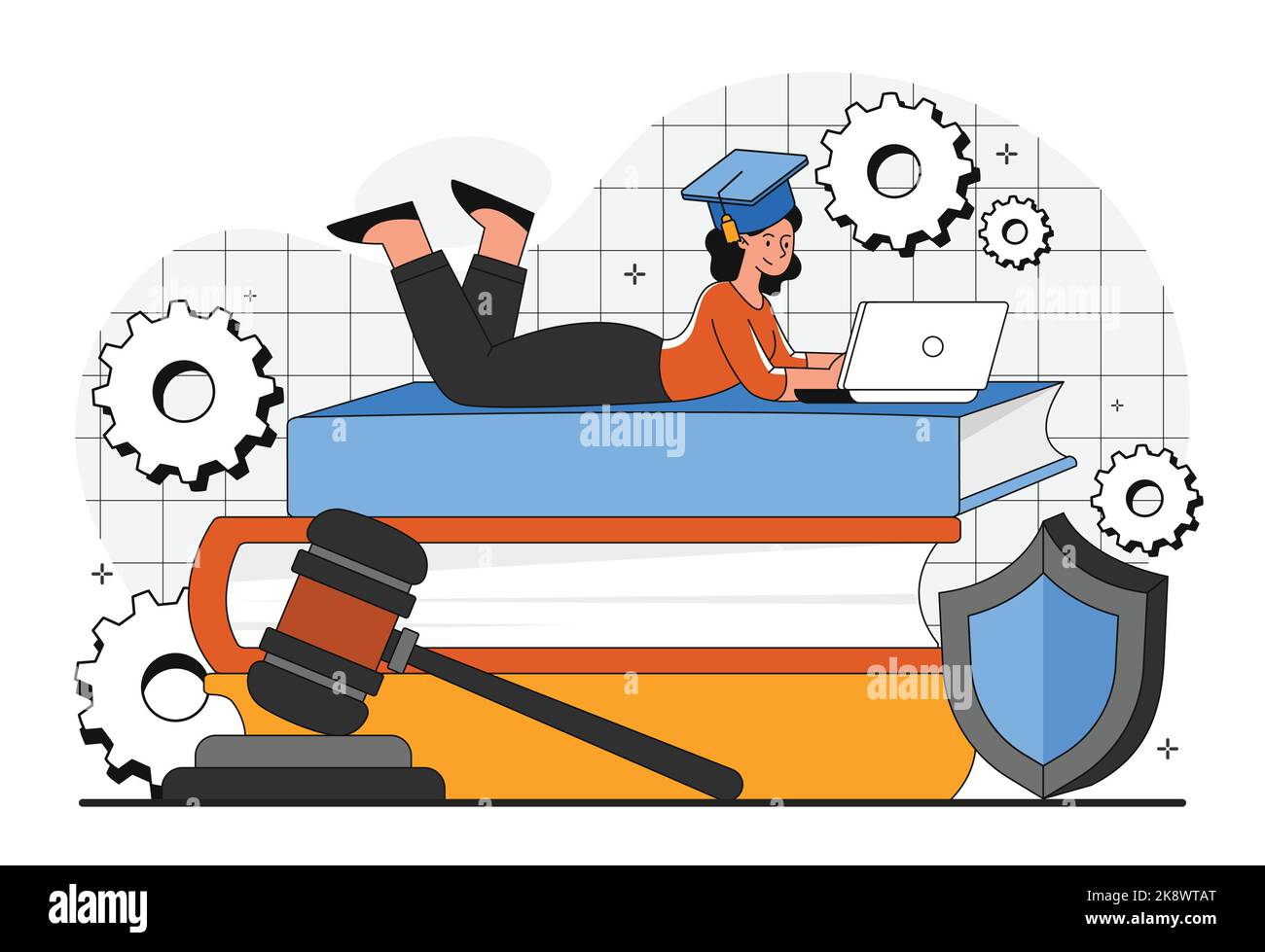 Intellectual property rights line Cut Out Stock Images & Pictures - Alamy