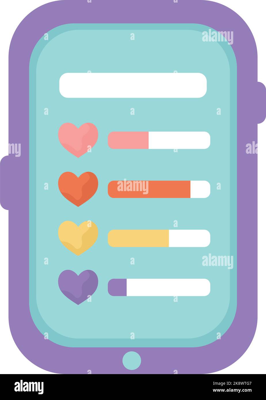 purple smartphone design Stock Vector Image & Art - Alamy