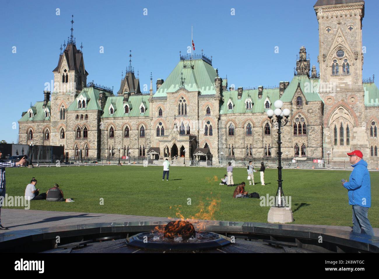 Buildings on Parliament Hill in Ottawa, Ontario, Canada Stock Photo - Alamy