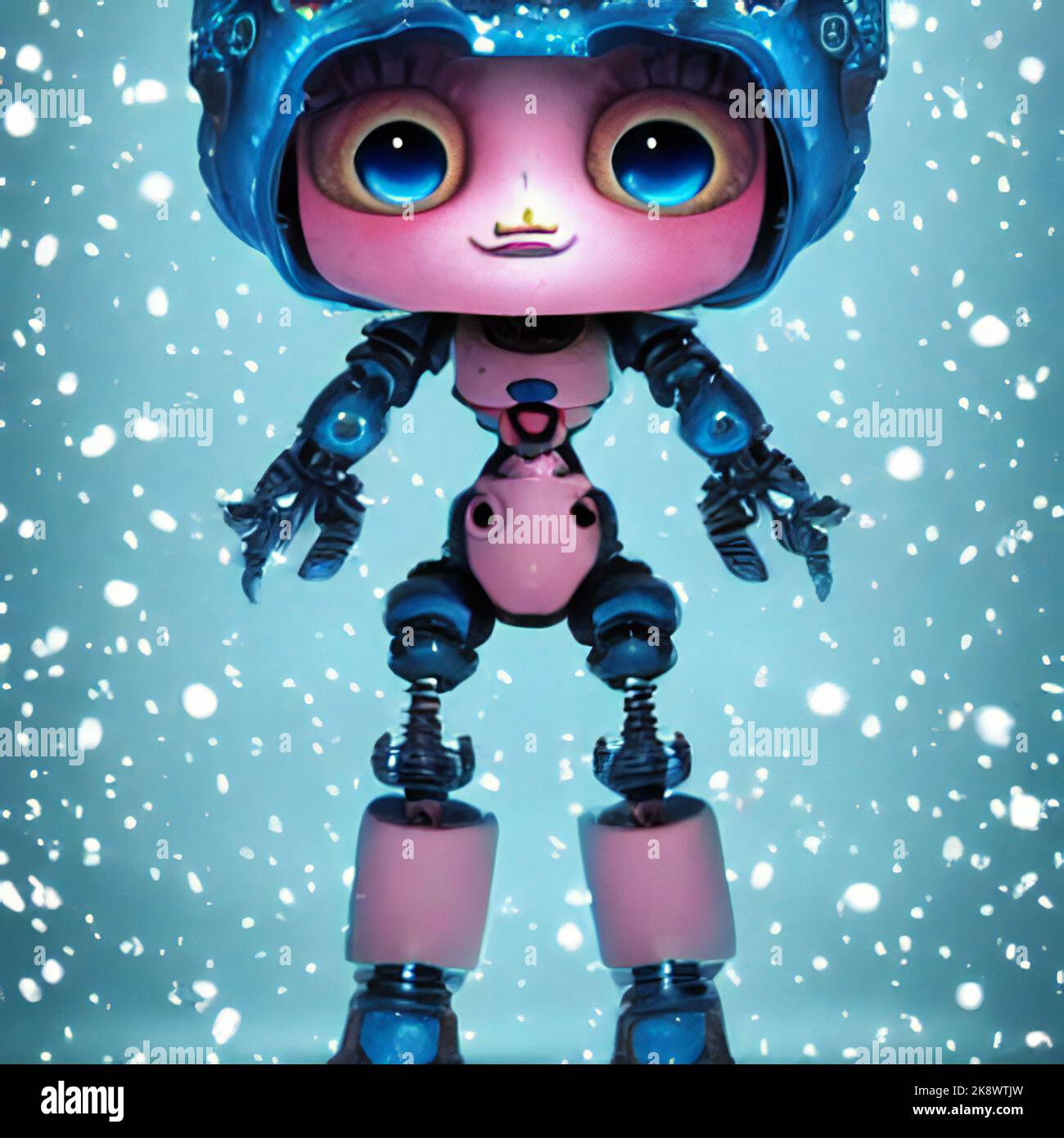 Sugar Skull Robots celebrating the Day of the Dead Festival after ...