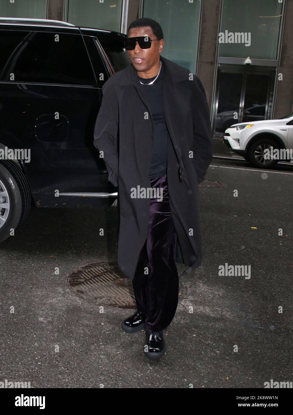 New York, NY, USA. 24th Oct, 2022. Kenneth Babyface Edmonds seen as ...