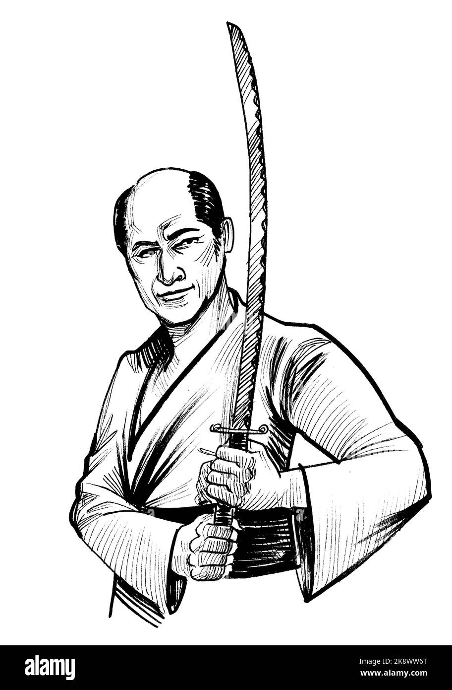 Japanese Samurai Sword Drawing