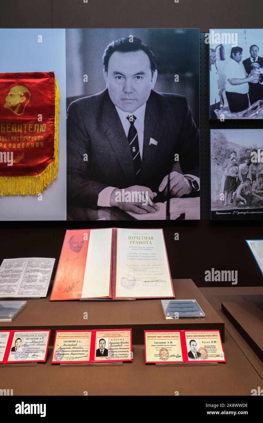 Various Soviet, Communist party identification cards, certifications ...