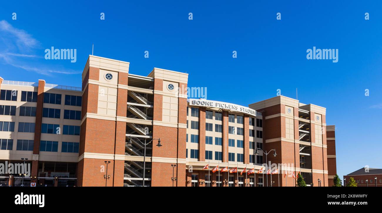 Stillwater, OK - October 21, 2022: Boone Pickens Stadium, home of ...