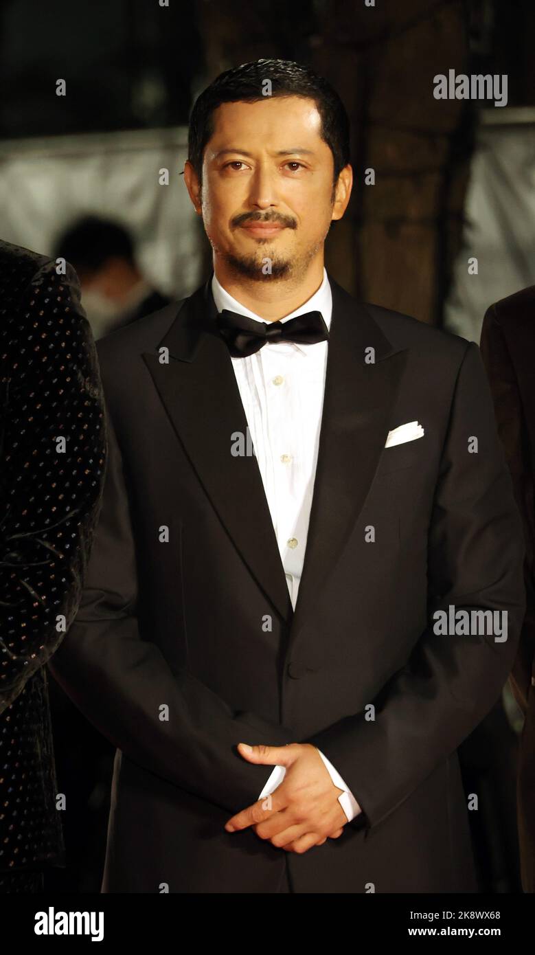 Tokyo, Japan. 24th Oct, 2022. Japanese actor Hiroyuki Ikeuchi poses for photo as he attend the ...