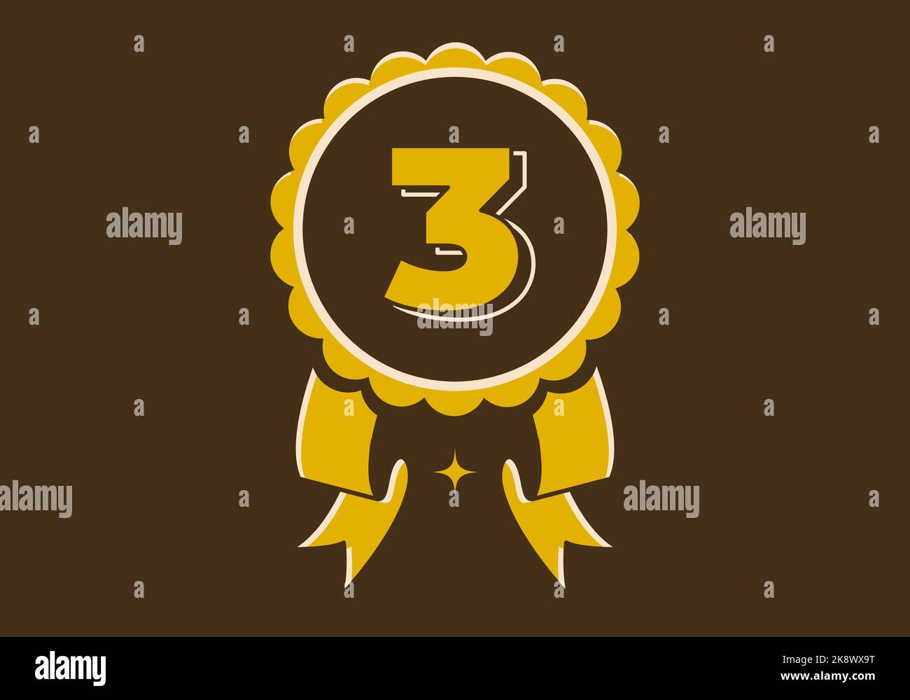 Old three 3 Stock Vector Images - Alamy