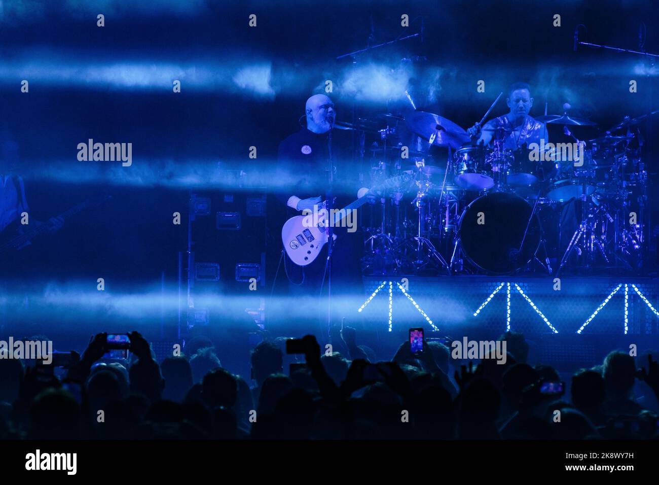 Toronto, Canada. 24/10/2022, Billy Corgan of Smashing Pumpkins performs ...