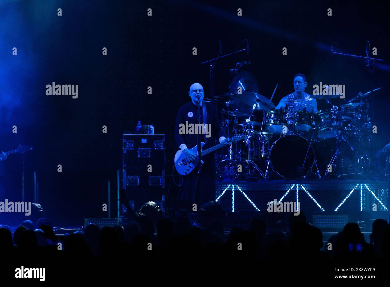 Toronto, Canada. 24/10/2022, Billy Corgan of Smashing Pumpkins performs ...