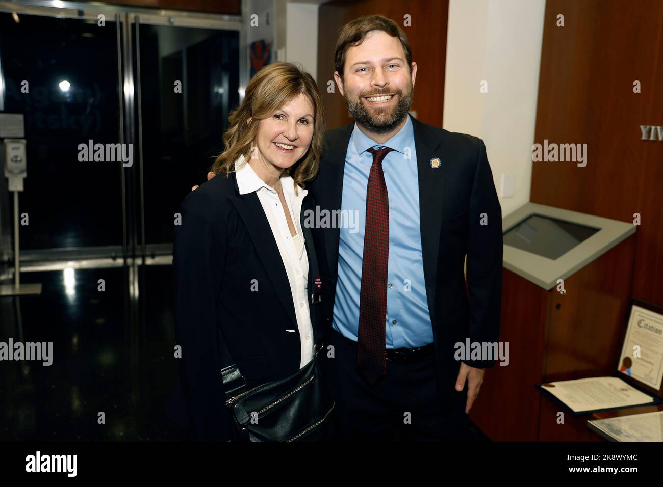 Andrea Winograd and Elijah Reichlin-Melnick attend #EndJewHatred Day ...