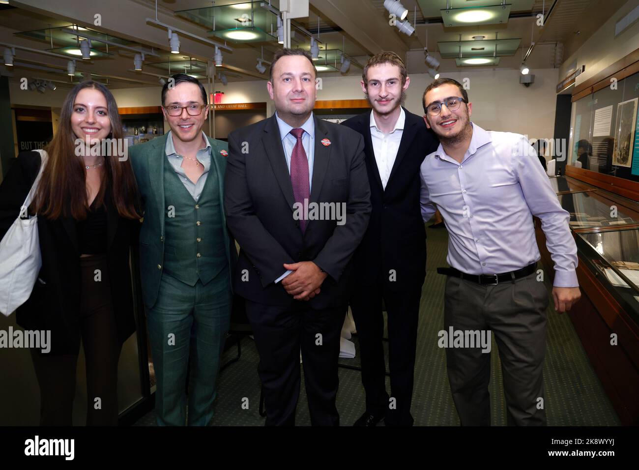 Yuval David, Gerard Filitti, Yehuda Jian and guests attend # ...