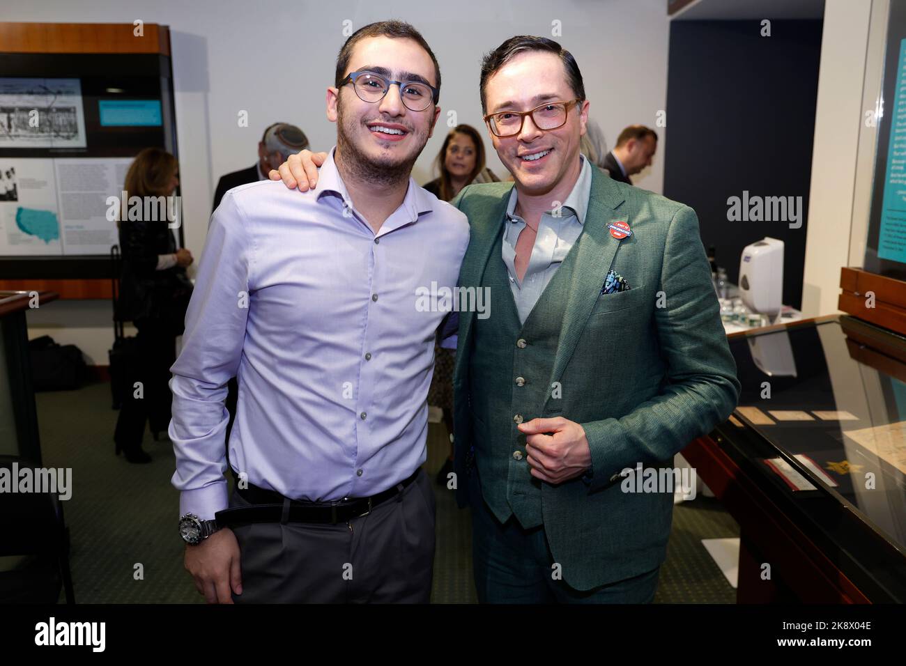 Yehuda Jian and Yuval David attend #EndJewHatred Day event at the ...