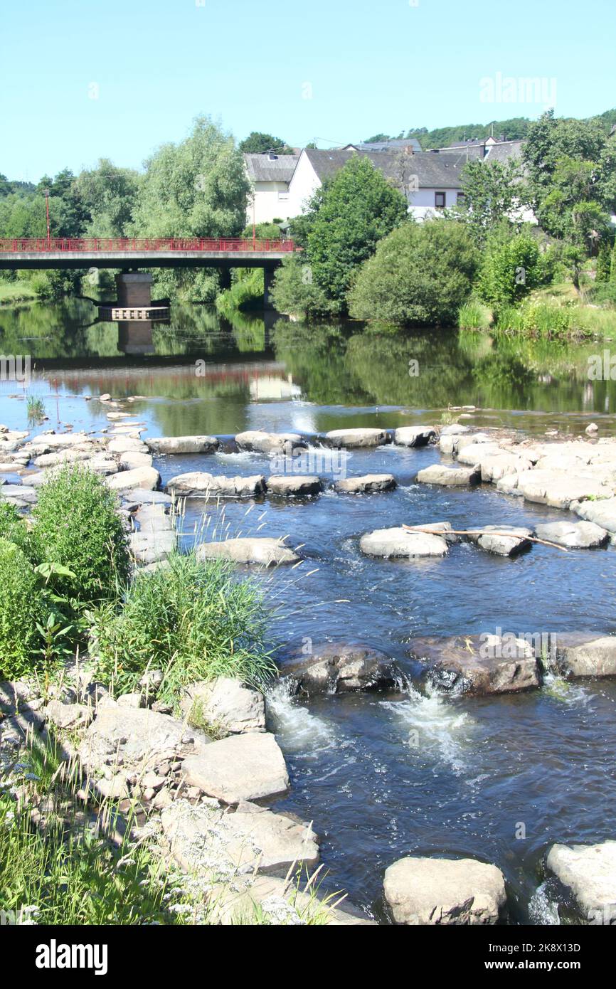 The River at Nohen, in southwestern Germany Stock Photo - Alamy