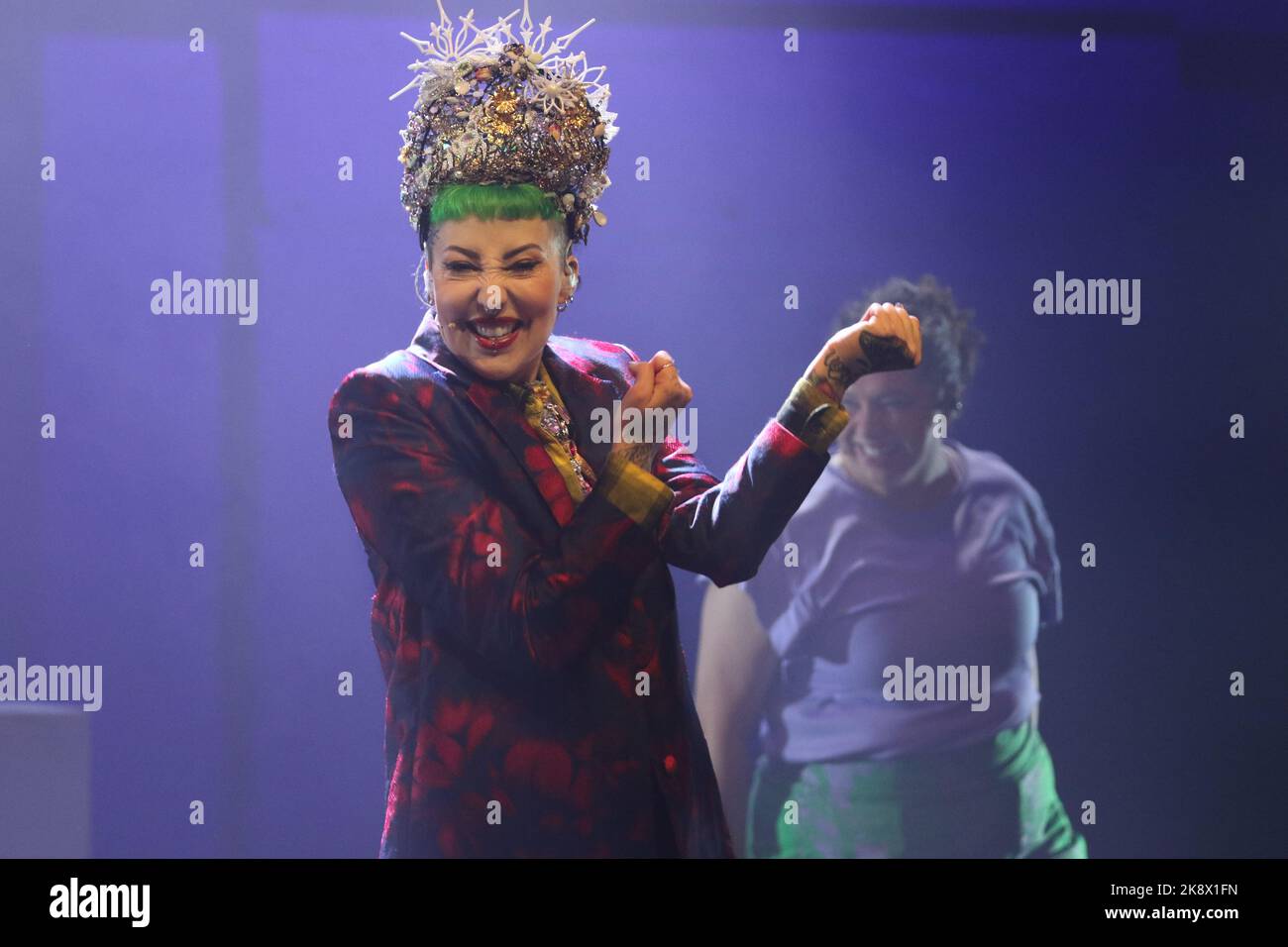 Sydney, Australia. 25th October 2022. Cast perform during a media call ...