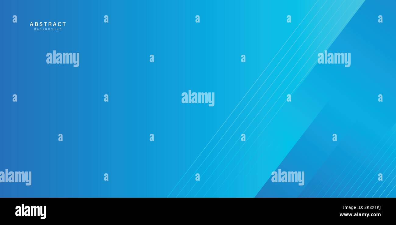 Modern blue abstract background with lines, blue background use for ...