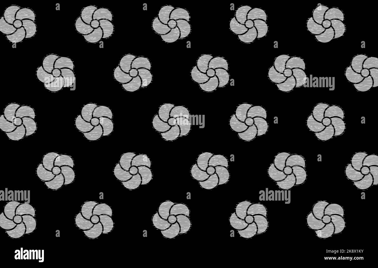 Vintage Japanese Patterns In Black And White Japanese Patterns Stock Vector Image And Art Alamy