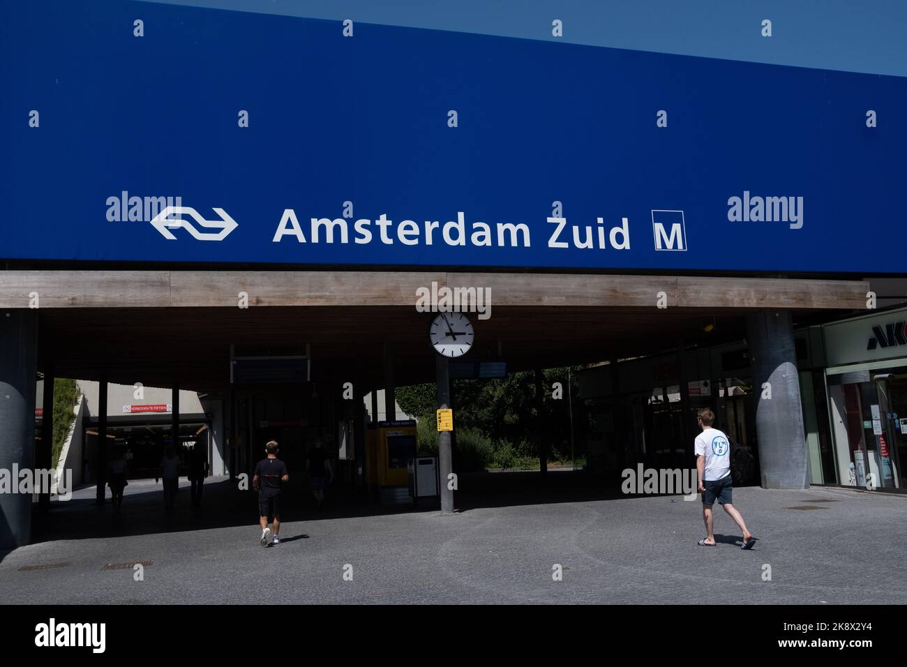 Netherlands, Amsterdam, July 2021. Illustration of daily life in ...
