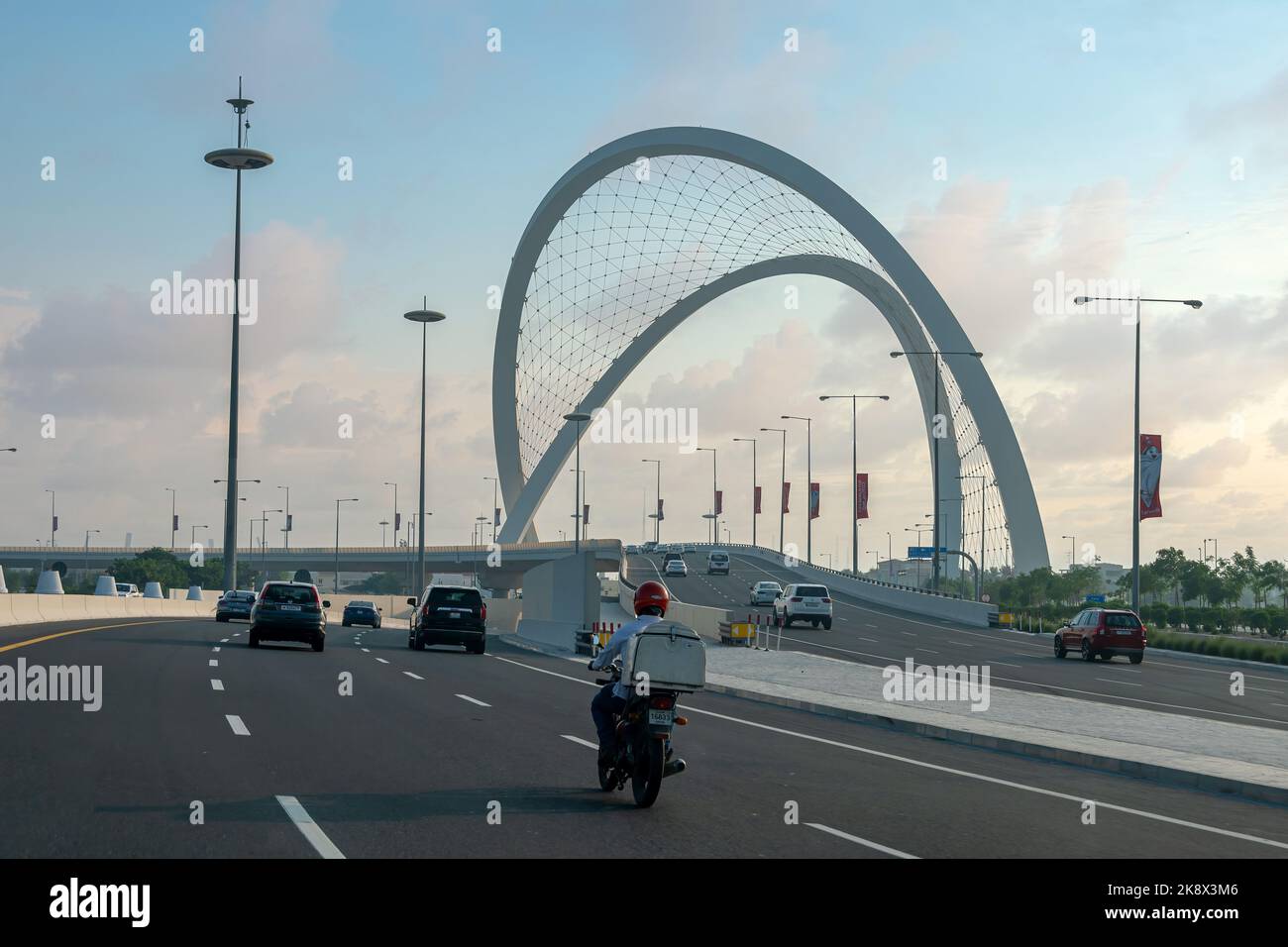 Al Wahda Bridge The Tallest Monument of City. known as 56 Bridge of ...