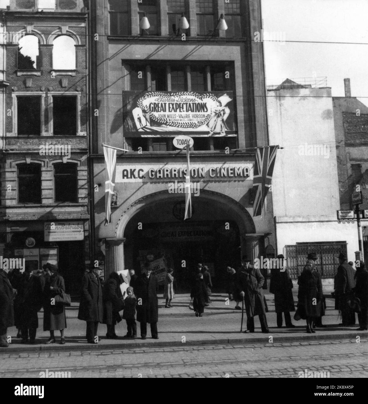Post war germany 1947 Black and White Stock Photos & Images - Alamy