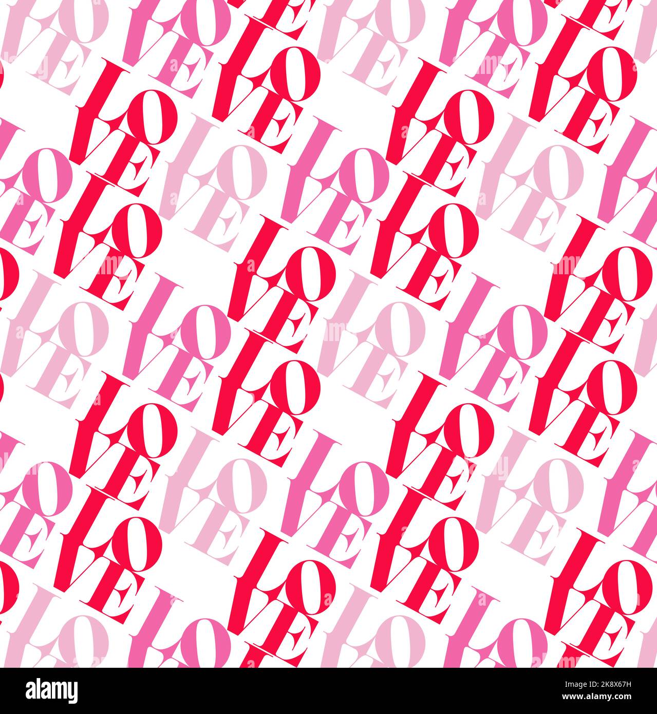 Love pattern vector hi-res stock photography and images - Alamy