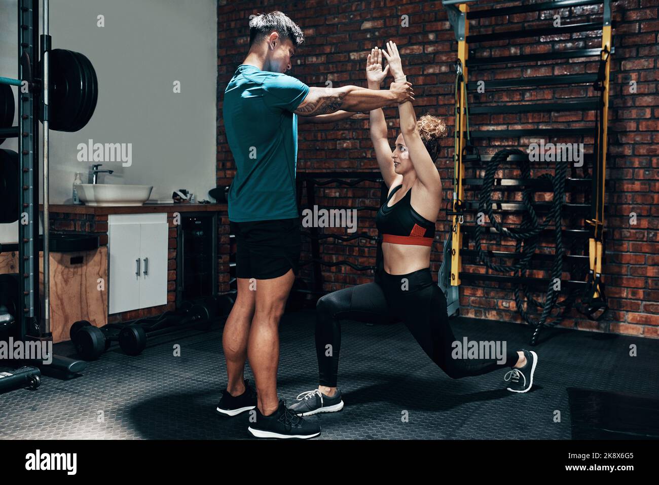 Fitness coach hi-res stock photography and images - Alamy