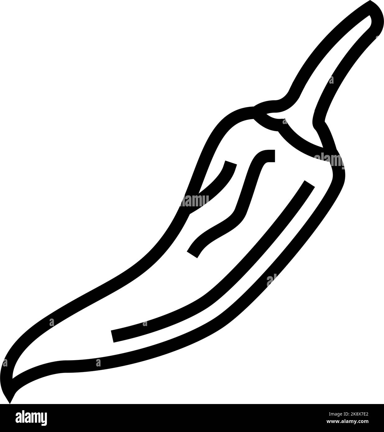 Top view chili pepper spicy Black and White Stock Photos & Images - Alamy