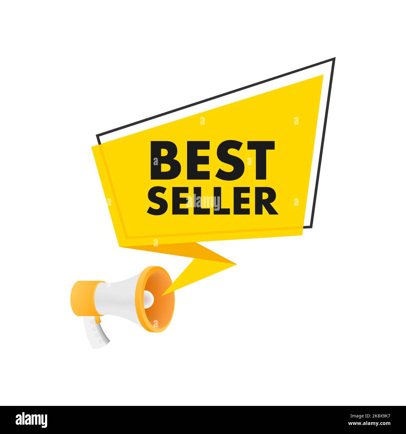 Best seller badge. Best seller golden label. Retail badge ...