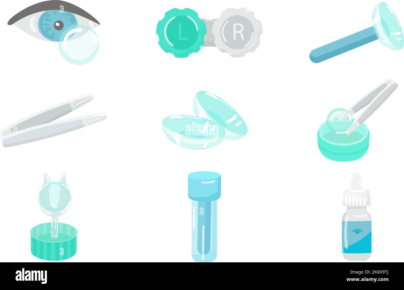 Hand lenses Stock Vector Images - Alamy