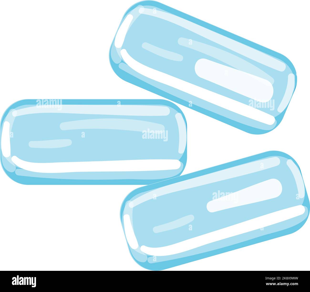 Ice gum icon cartoon vector. Candy pack Stock Vector Image & Art - Alamy