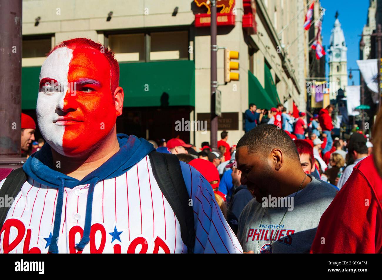 Philadelphia, PA, USA - Oct 31, 2008: The Philadelphia Phillies parade ...