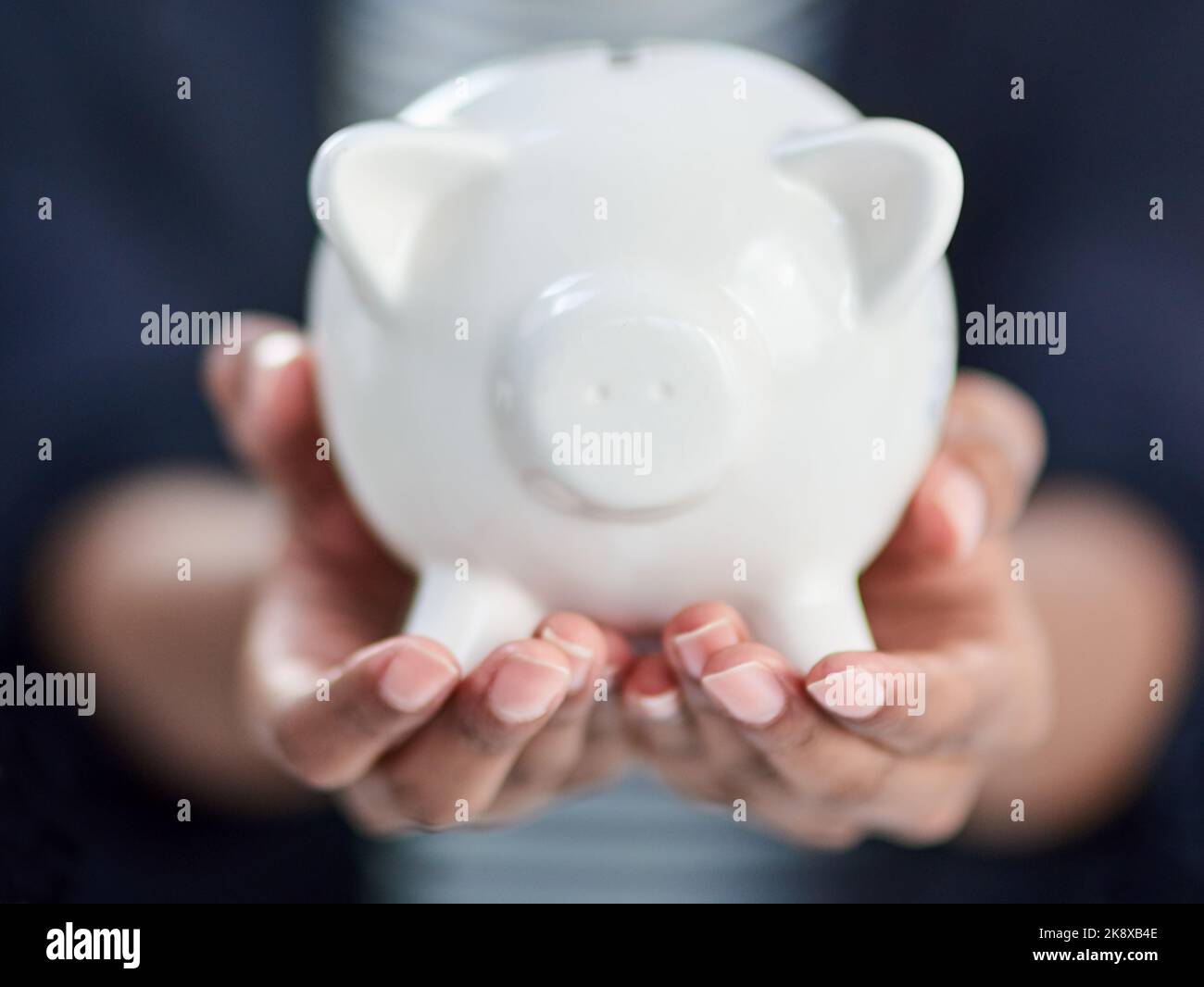 Saving money is always the wise choice. an unrecognizable businesswoman ...