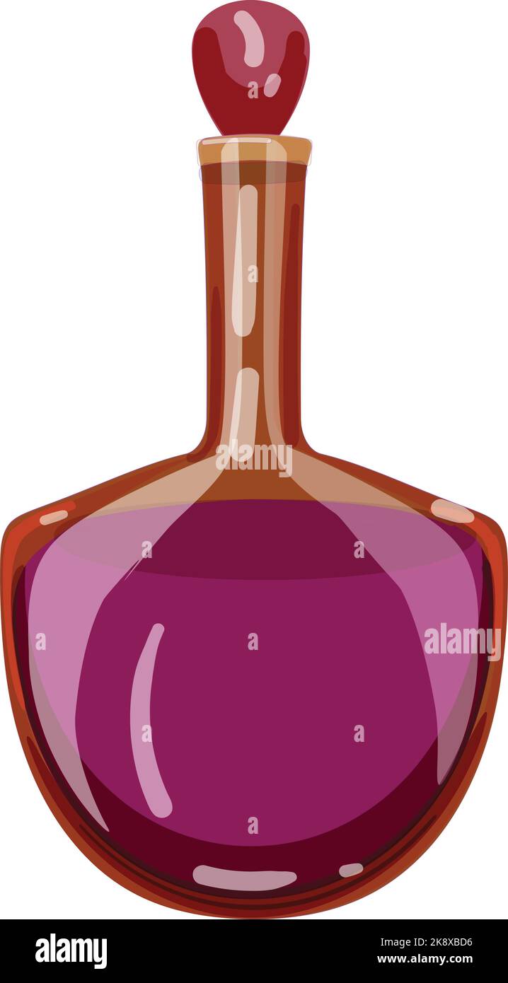 Elixir bottle icon cartoon vector. Magic game Stock Vector Image & Art ...