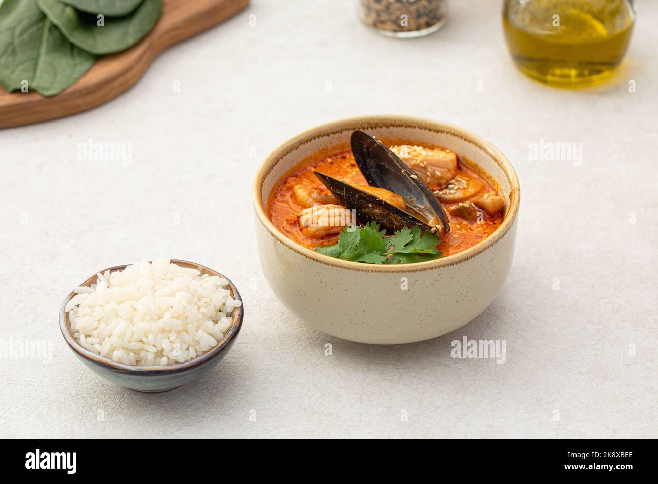 Tom yam seafood hi-res stock photography and images - Alamy