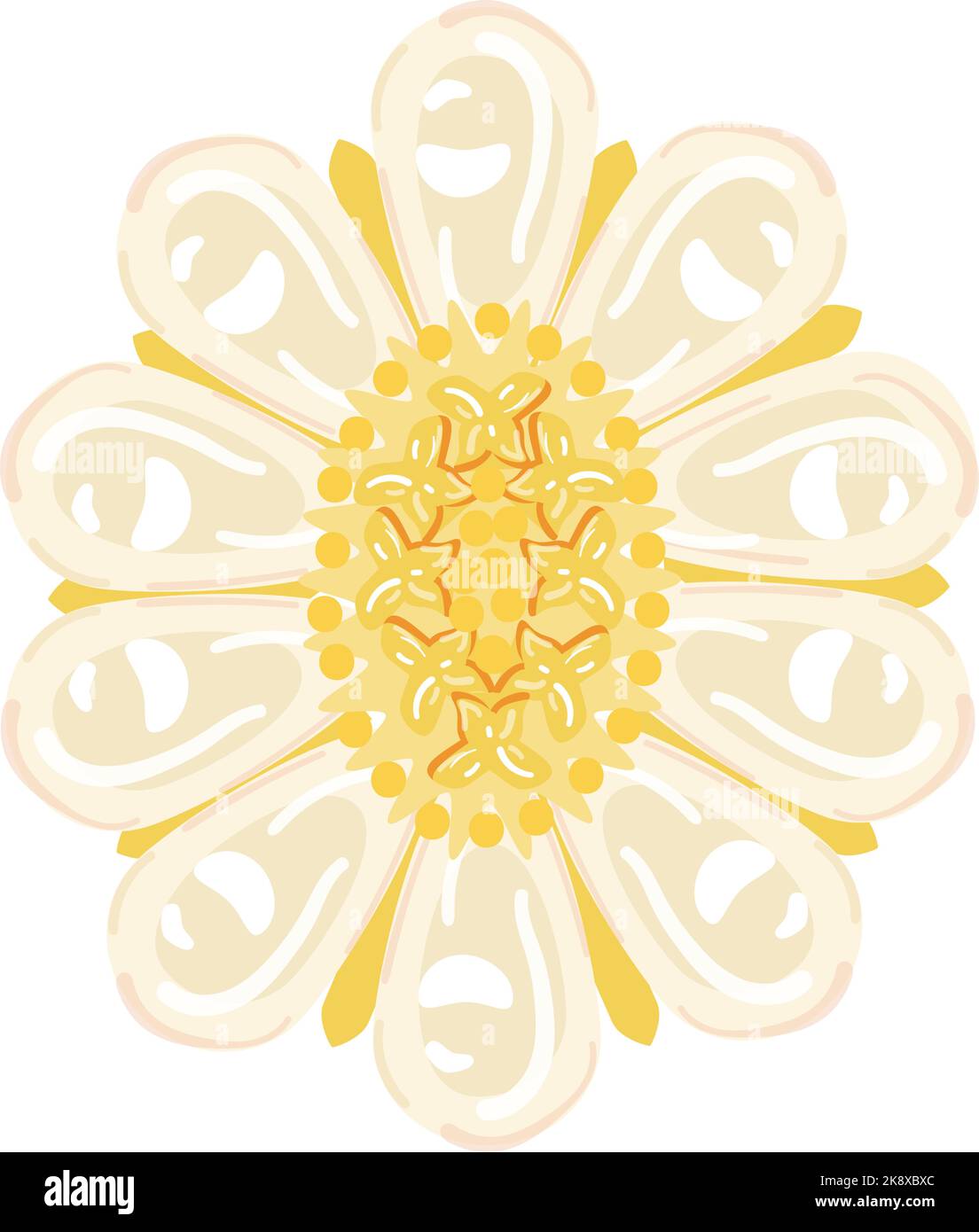 Flower gold jewellery icon cartoon vector. Golden jewelry Stock Vector ...