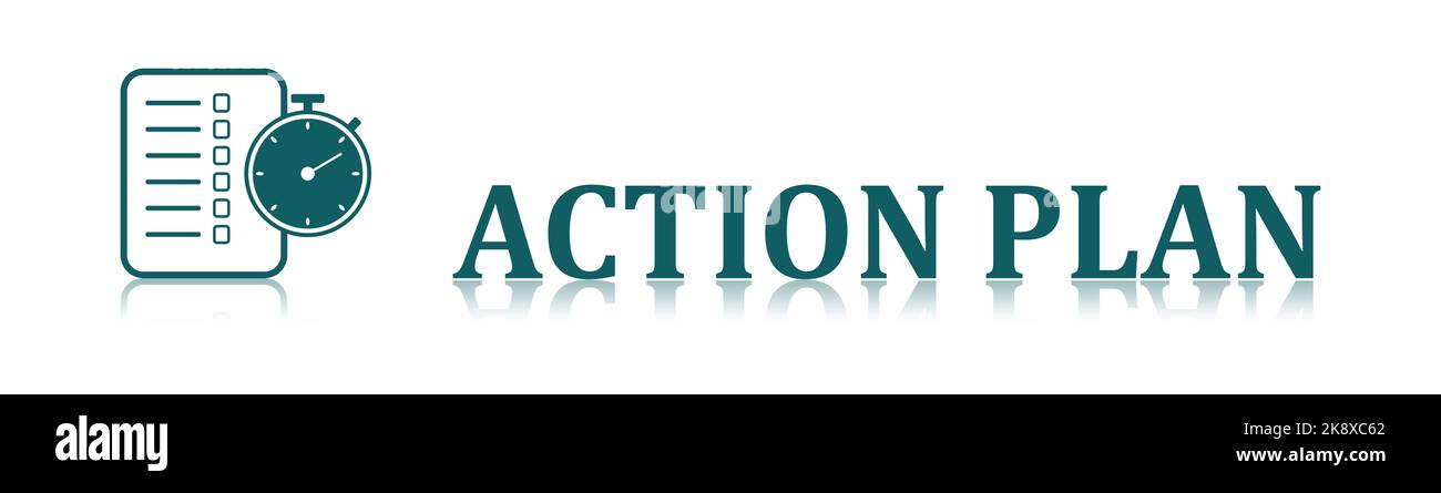 Illustration of an action plan concept Stock Photo - Alamy
