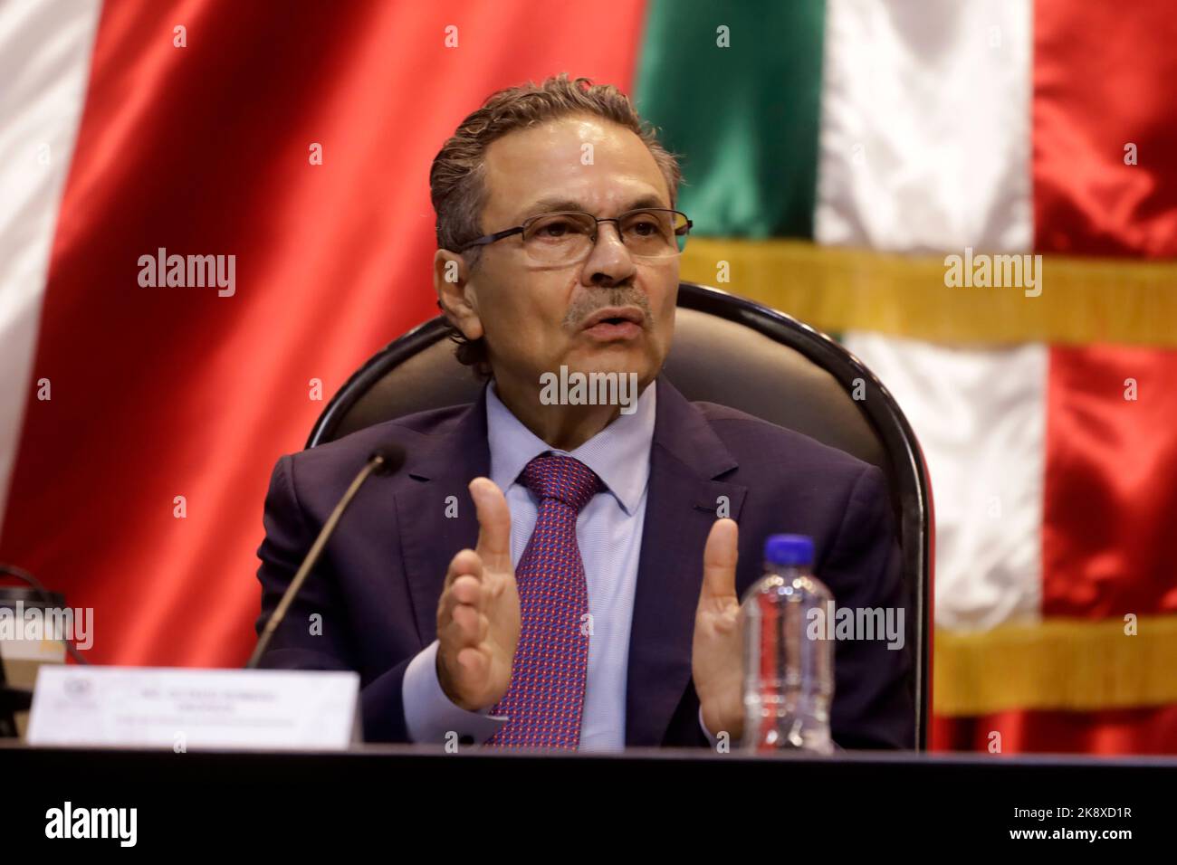 Non Exclusive: October 24, 2022, Mexico City, Mexico: The director of ...