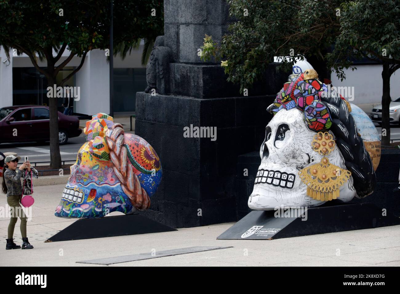 Non Exclusive: October 24, 2022, Mexico City, Mexico: Persons attend ...