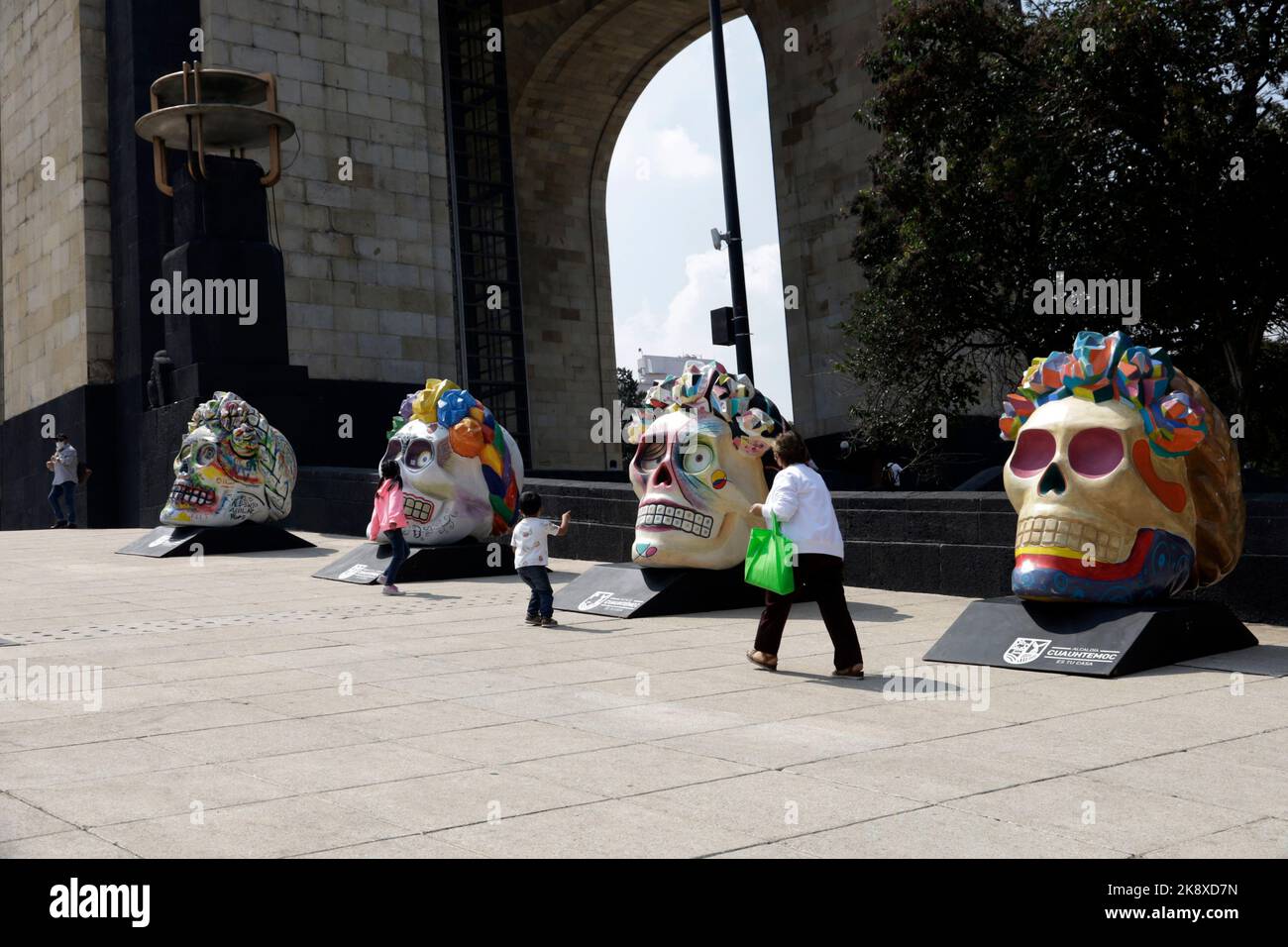 Non Exclusive: October 24, 2022, Mexico City, Mexico: Persons attend ...
