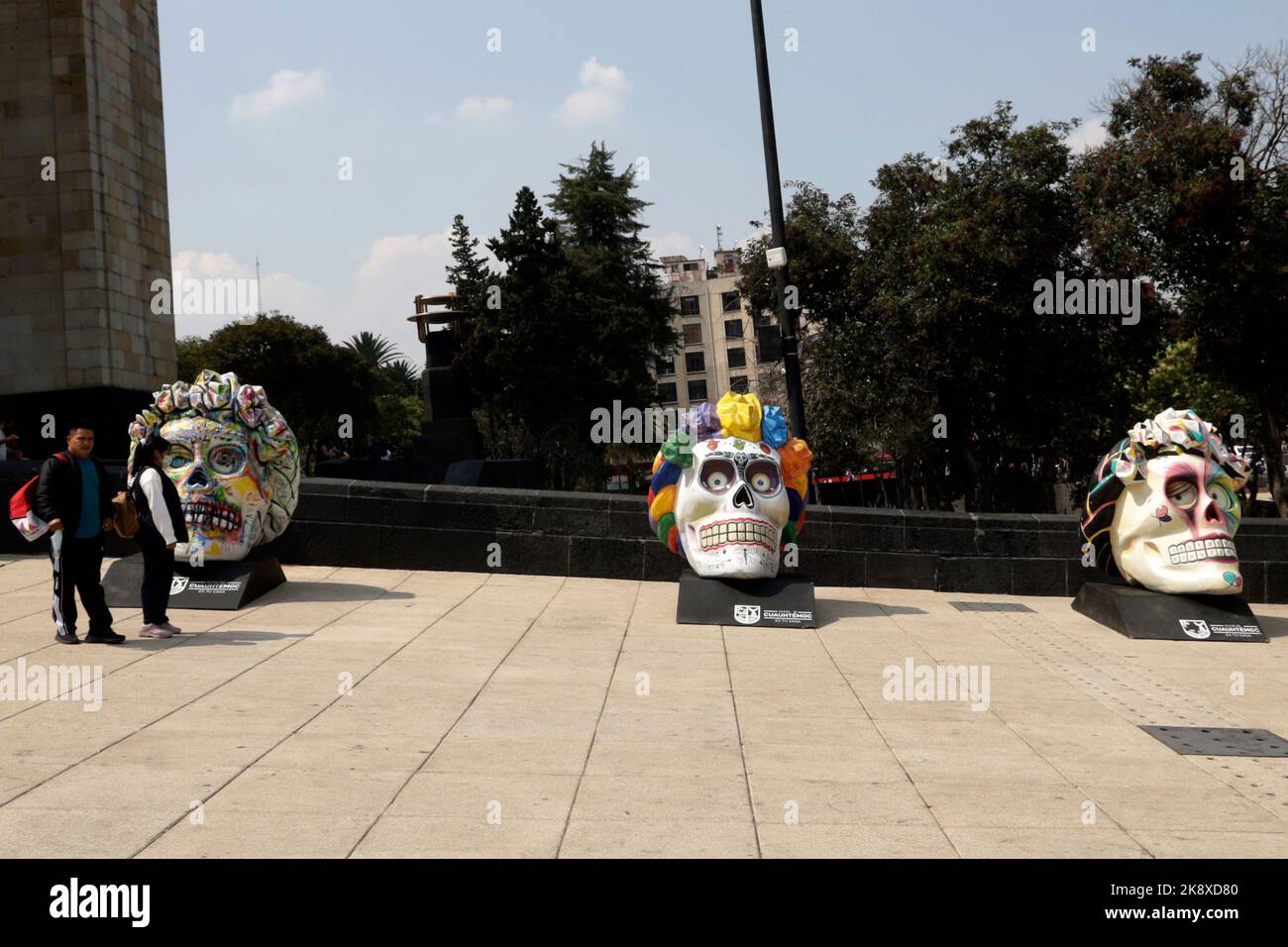 Non Exclusive: October 24, 2022, Mexico City, Mexico: Persons attend ...