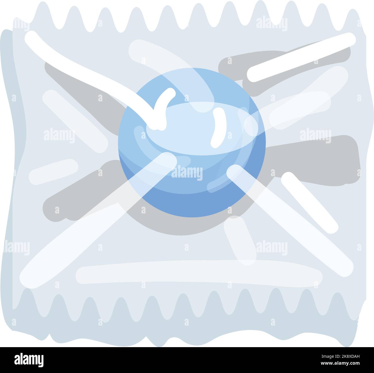 Gum ball pack icon cartoon vector. Candy mint Stock Vector Image & Art ...