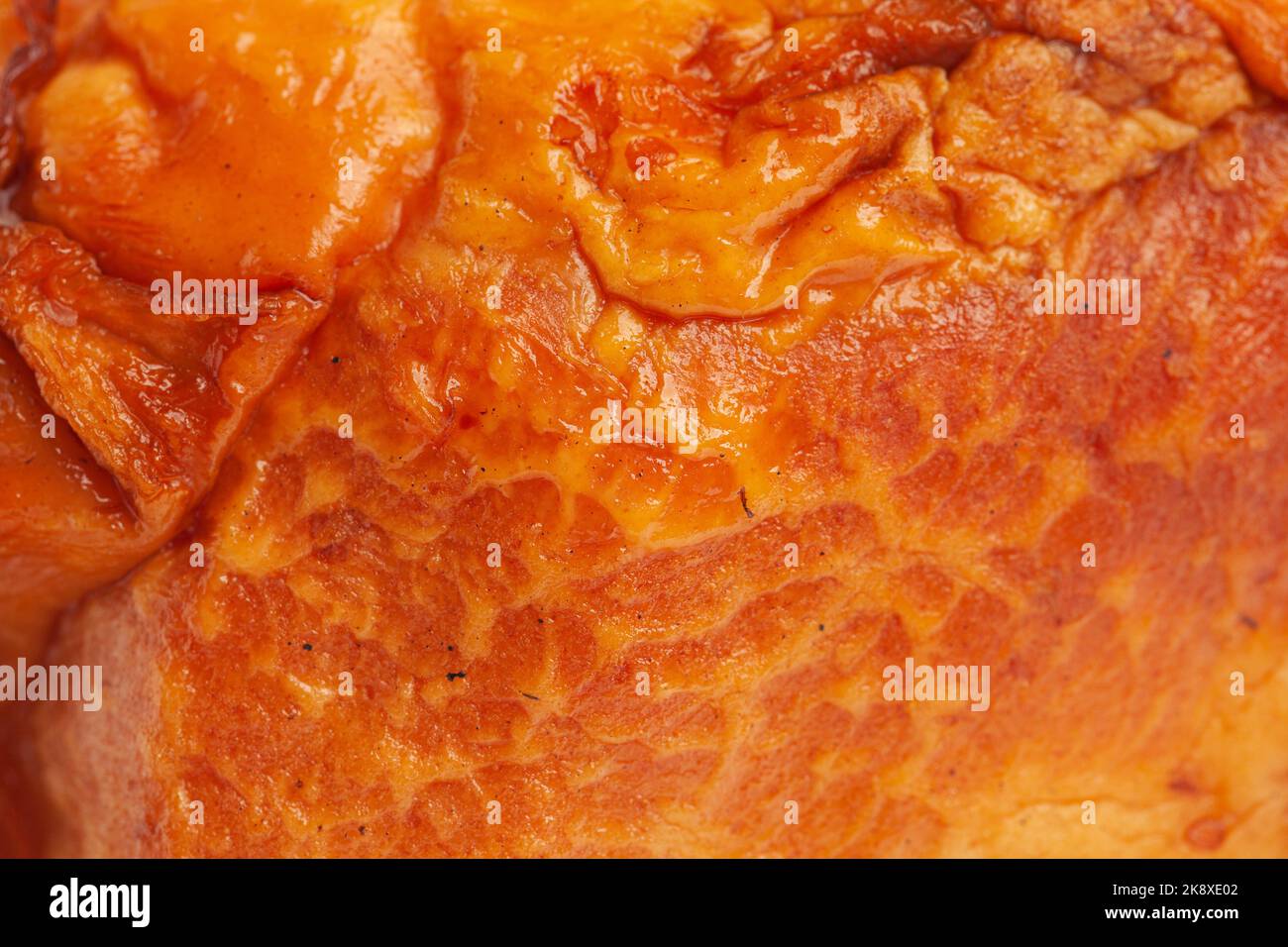Natural smoked ham texture background close-up Stock Photo - Alamy