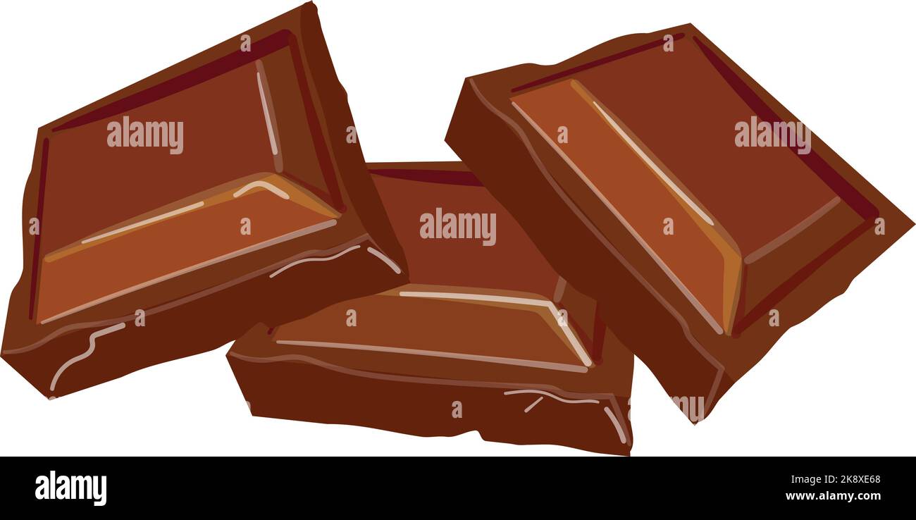 Chocolate square icon cartoon vector. Plant tree Stock Vector Image ...