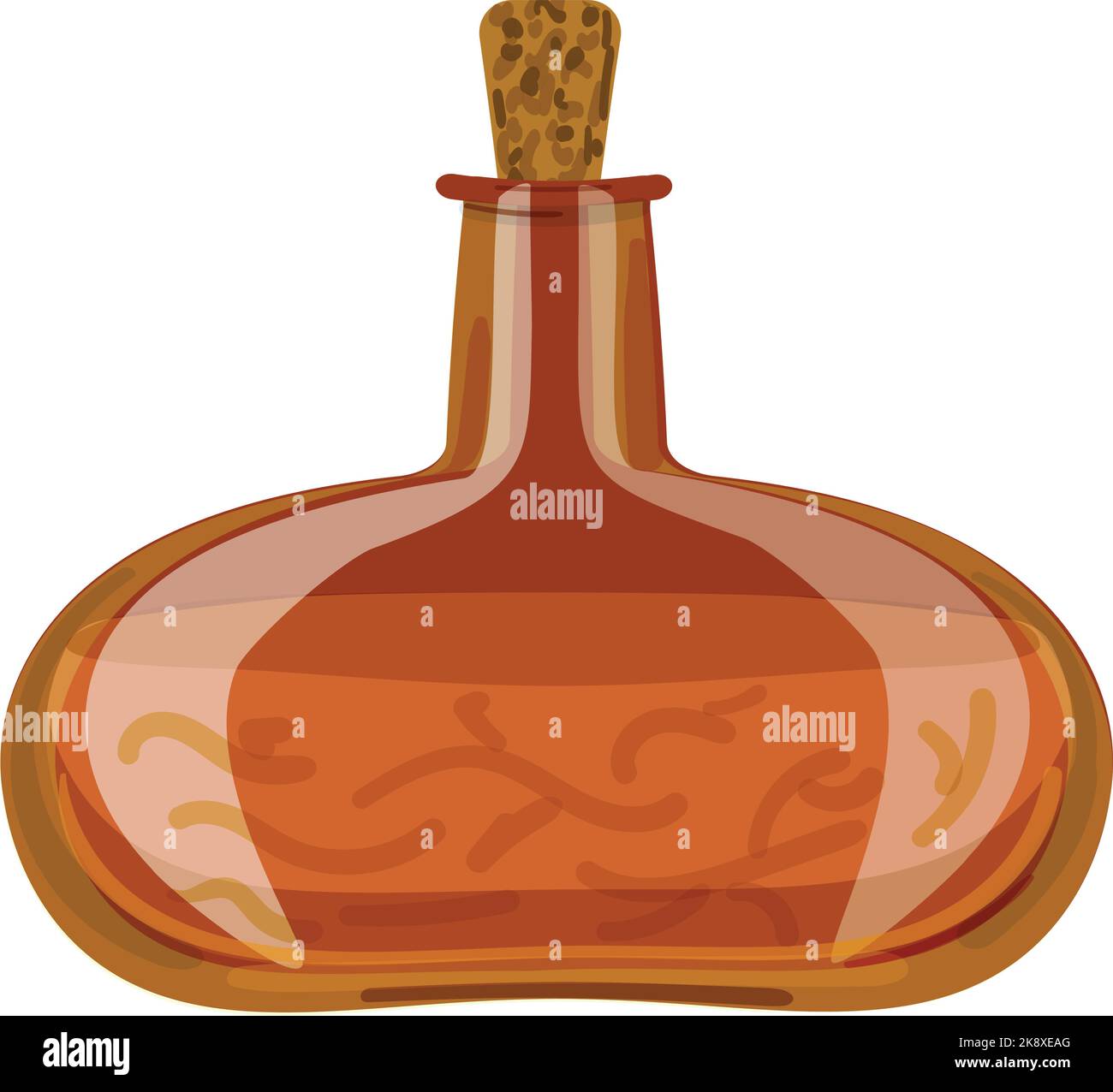 Sorcerous elixir icon cartoon vector. Magic medicine Stock Vector Image ...