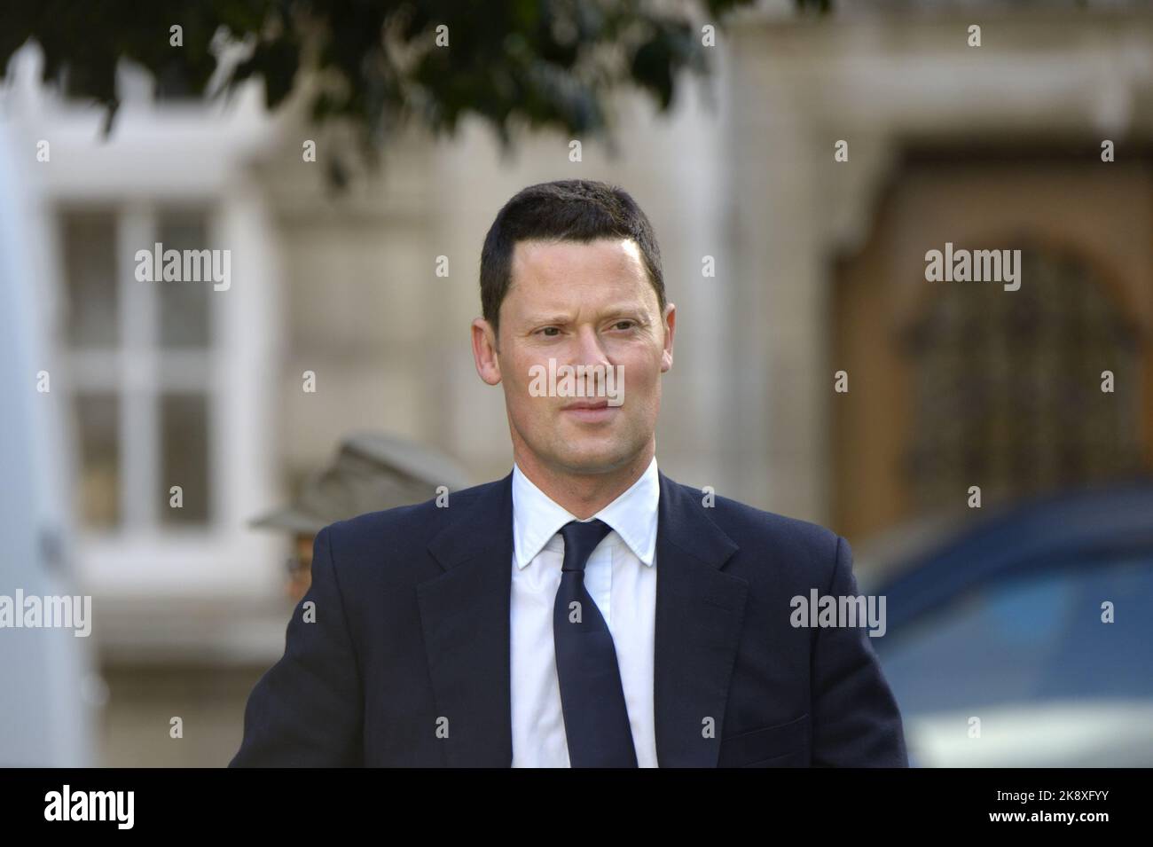 Alex Chalk MP (Con: Cheltenham) in Westminster, on the day Rishi Sunak ...