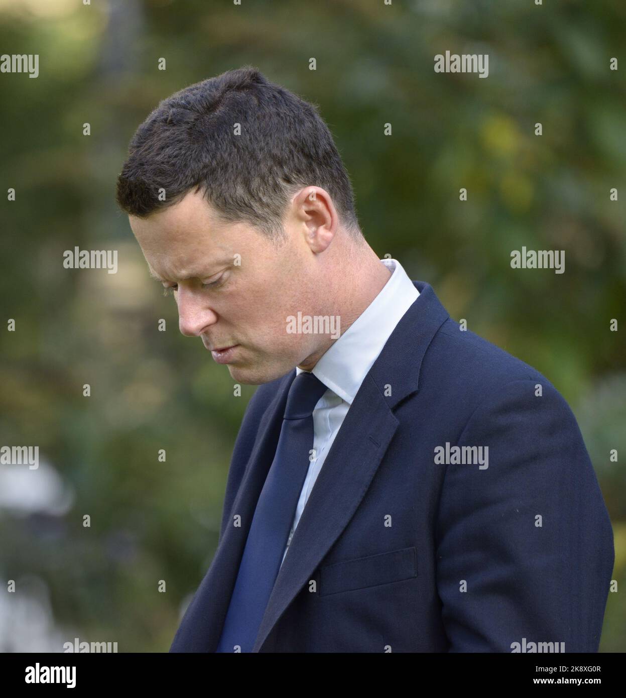 Alex Chalk MP (Con: Cheltenham) in Westminster, on the day Rishi Sunak ...